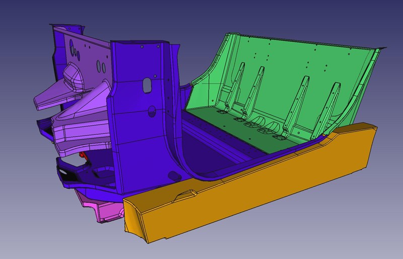 Development Of Hybrid Biw Structures For Urban Mobility Vehicle Formtech Composites